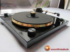 Dual Golden One - 24k vergoldet - der Plattenspieler im Detail